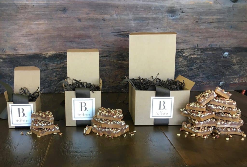 Toffee Boxes - Choose from 3 different sizes for your toffee