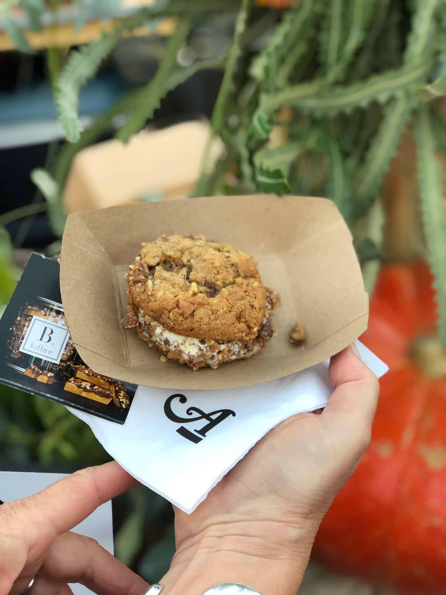 Recap: 10 Year Anniversary and B. toffee Ice Cream Sandwich at A. Market | B. Toffee